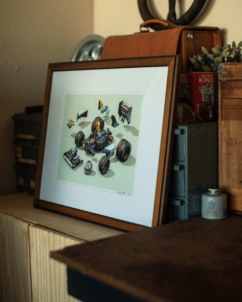 FW14B Schematics | A Limited Edition Ritter Goods Art Print